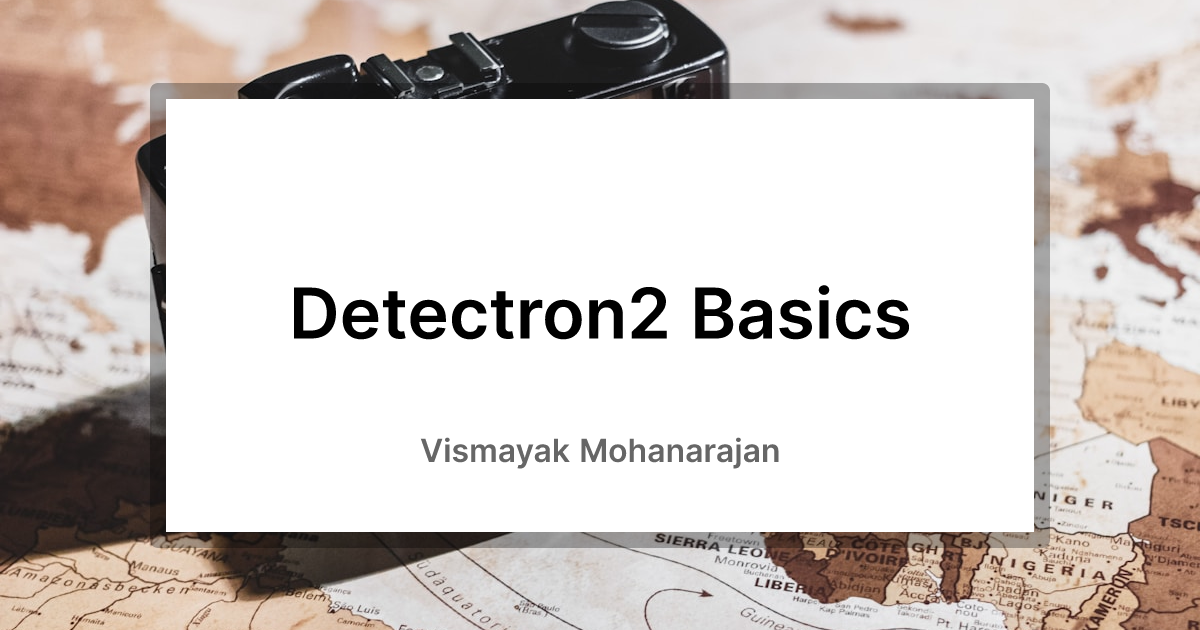 Detectron2 Basics